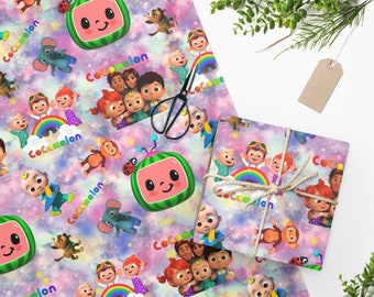 Cocomelon Gift Wrapping Paper - Etsy Canada