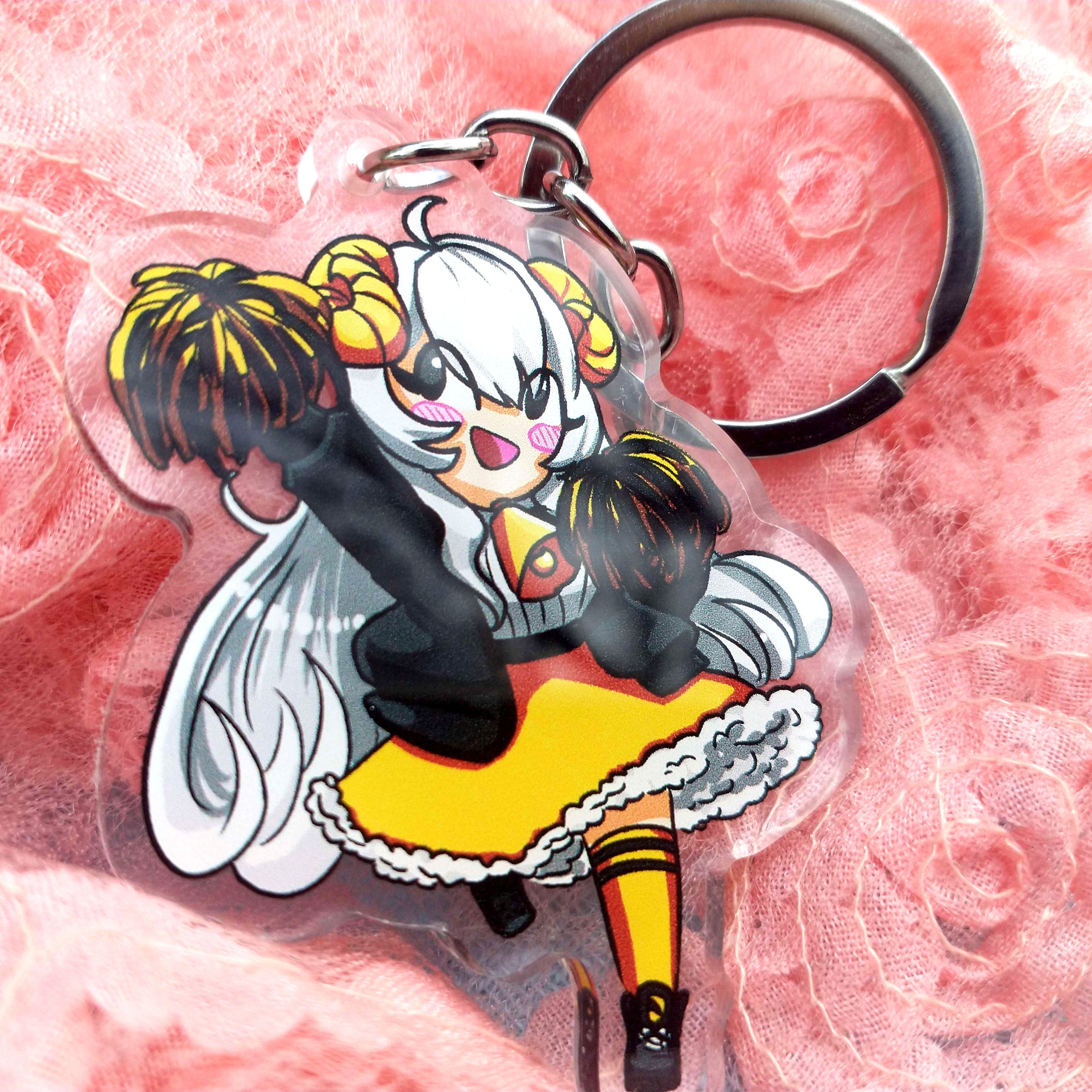 VCU Ram-chan Anime Mascot Keychain - Etsy