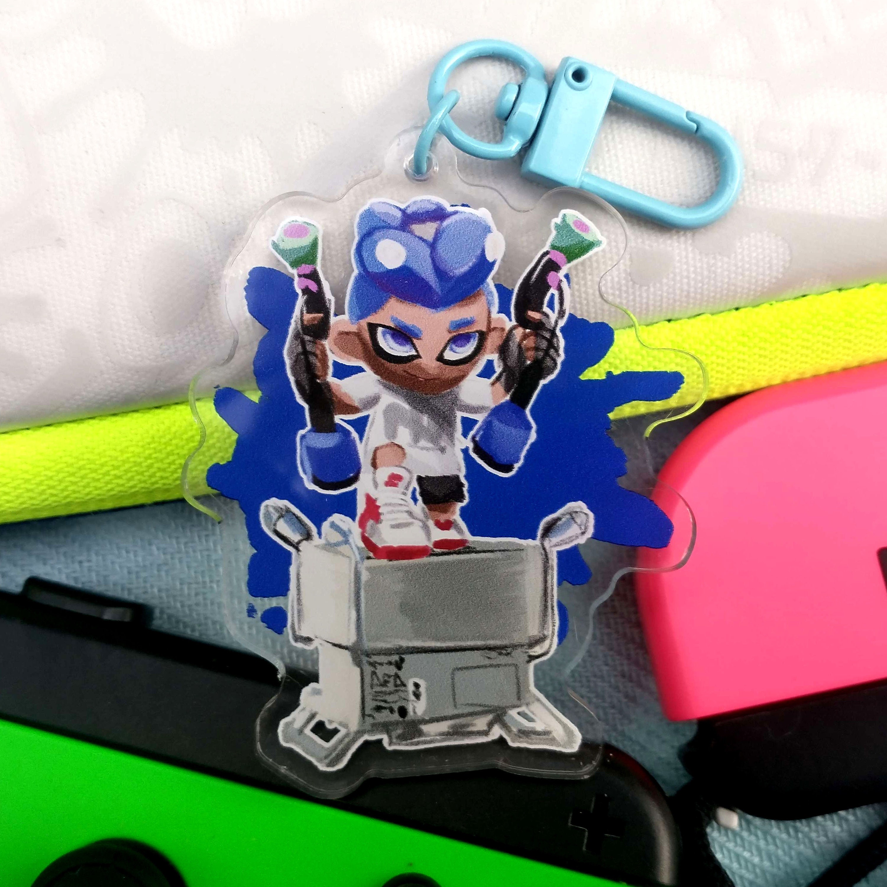 Splatoon Weapon Class Keychains - Etsy