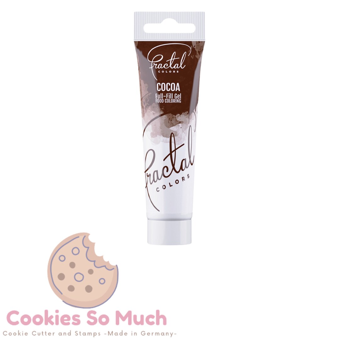 Cocoa FRACTAL COLORS Skin Tone Fullfill Gel Colouring, Cakes ...