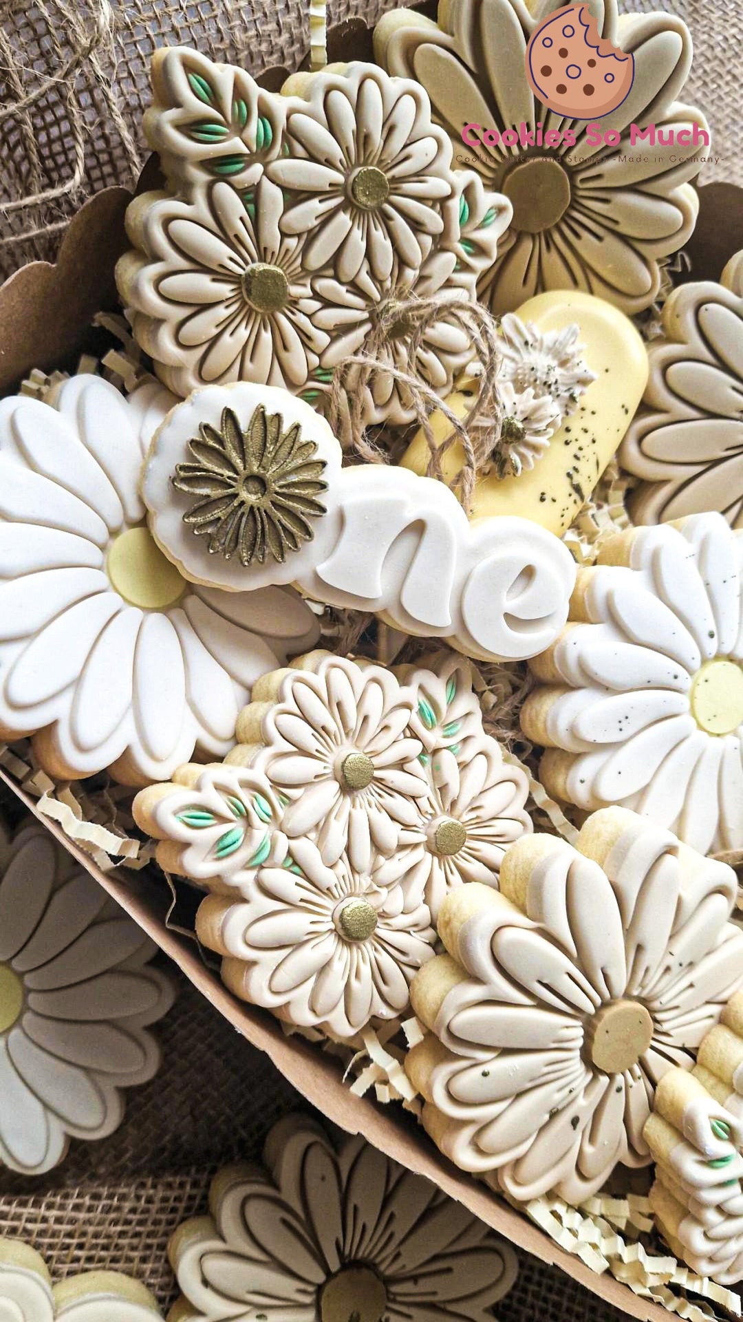 Daisy Flowers Cookie Stamp Cookie Cutter - Etsy