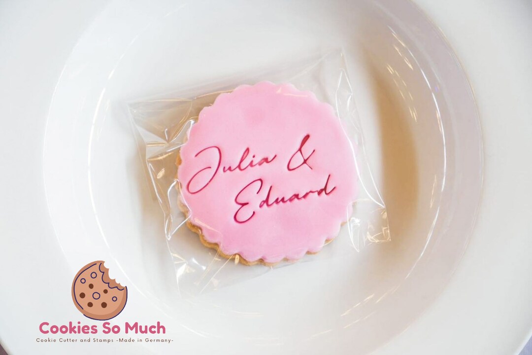 Names Personalized Cookie Stamp - Etsy