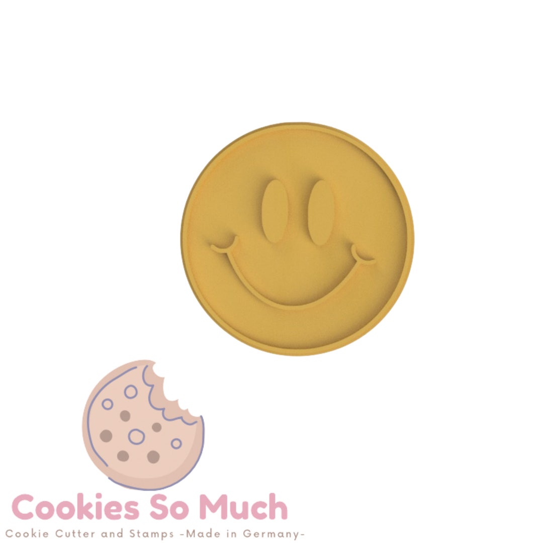 Smiley Cookie Stamp - Etsy