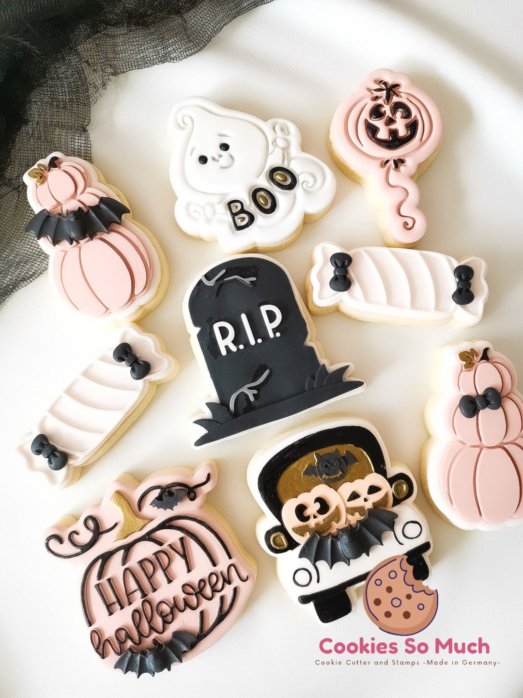 Halloween Ghost Cookie Stamp, Halloween Cookie Stamp, Cookie Stamp - Etsy