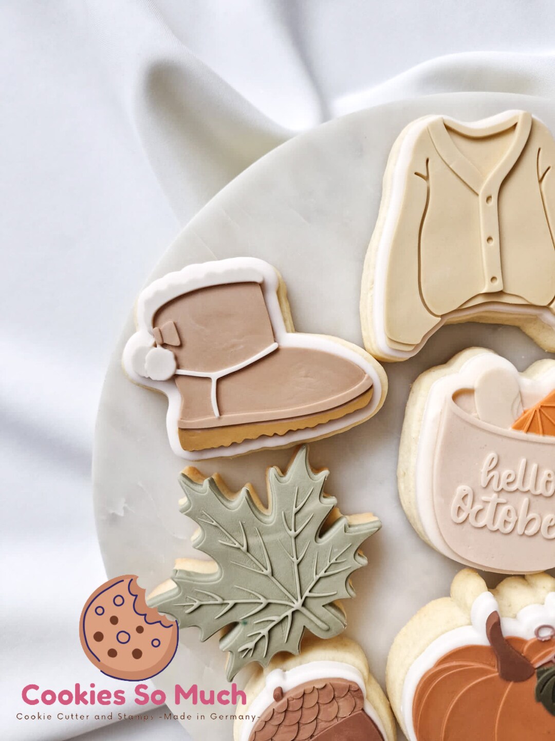 Boots Cookie Stamp Debosser Cutter, Boots, Winter Boots, Cozy Cookie ...