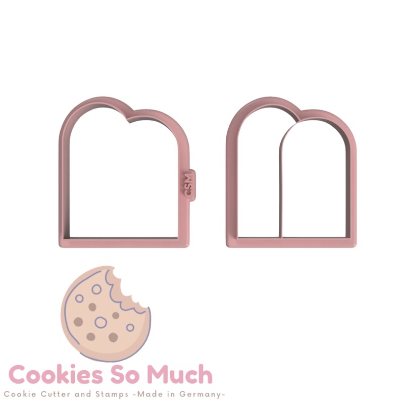 Double Long Arch Cookie Cutter Arch Cookie Cutter Double - Etsy