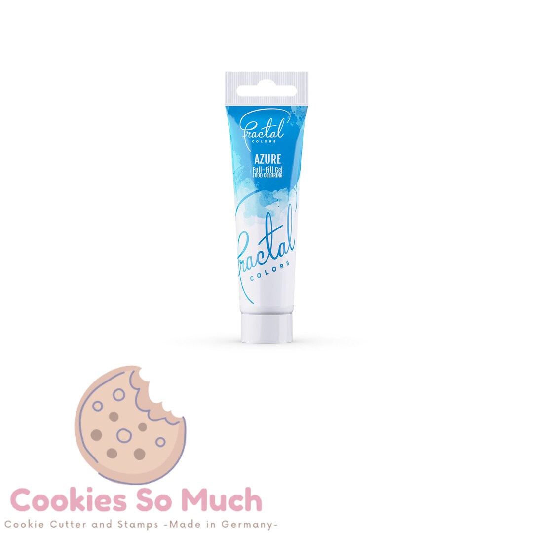 Azure FRACTAL COLORS Skin Tone Fullfill Gel Coloring, Cakes ...