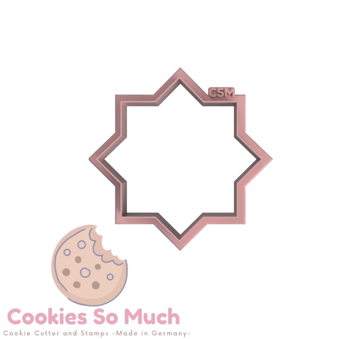 Octagonal Star Moroccan Star Design Frame Ramadan Eid Cookie Cutter - Etsy