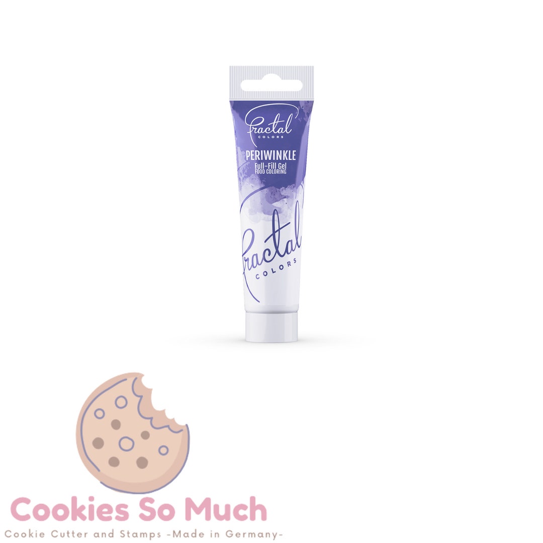 Periwinkle FRACTAL COLORS Skin Tone Fullfill Gel Coloring, Cakes ...