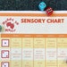 Sensory Chart | Sensory Diet | Exercise Printable | Kids Activity ...