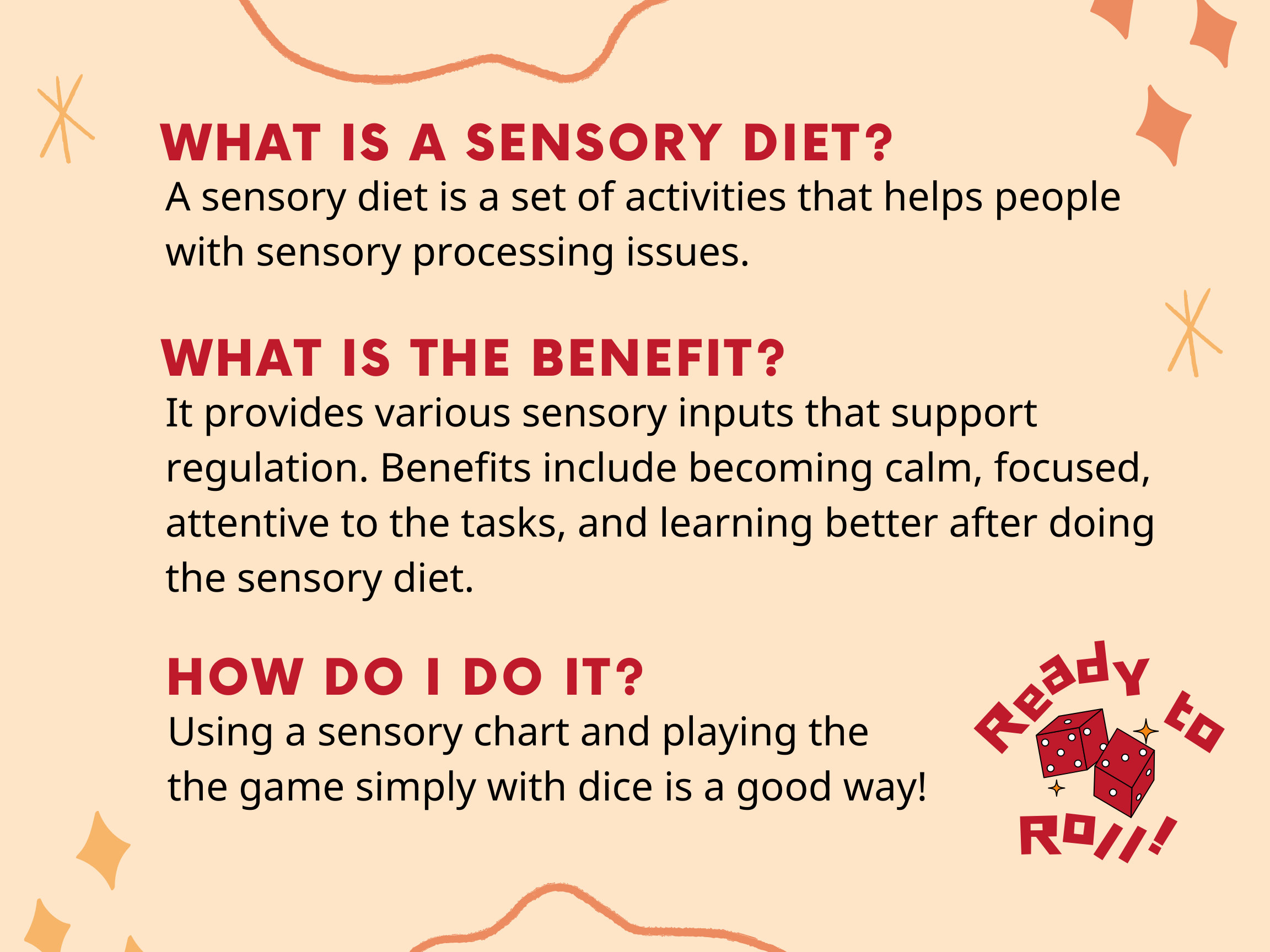 Sensory Chart | Sensory Diet | Exercise Printable | Kids Activity ...