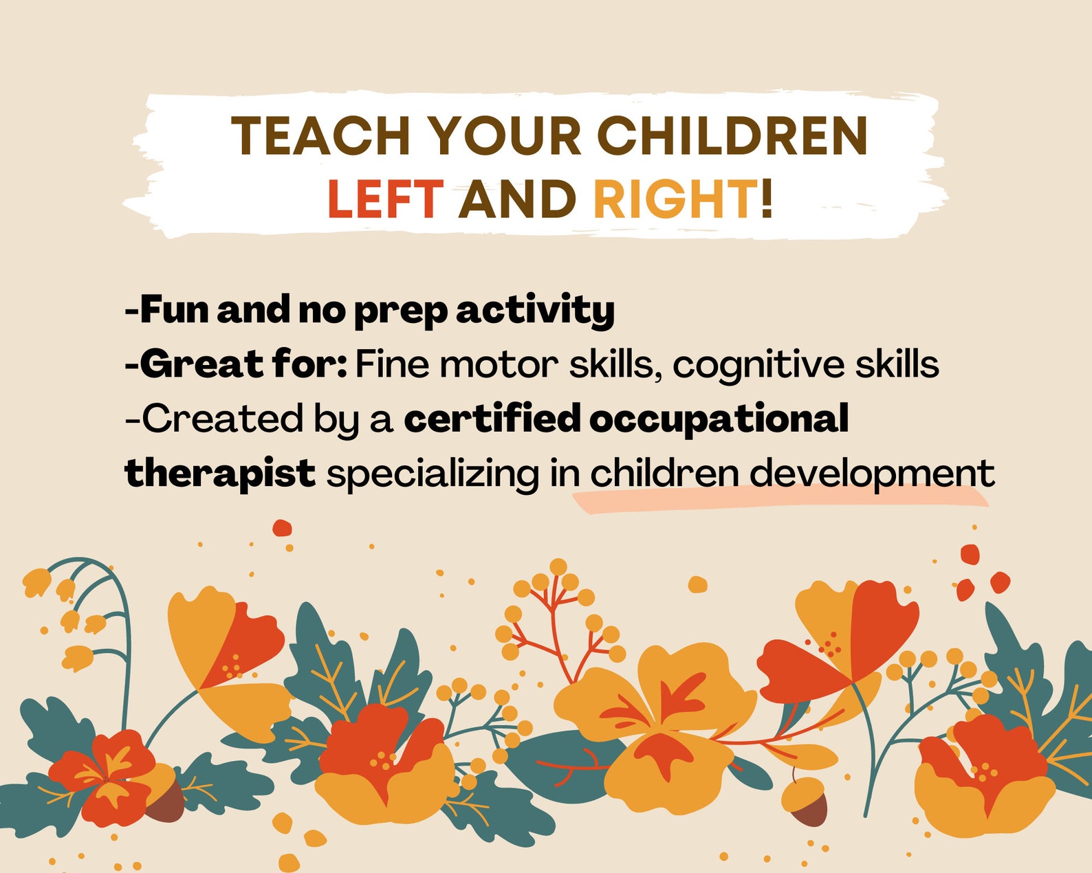 Learn Left and Right Game | Scissor Skills | Cutting Worksheet ...