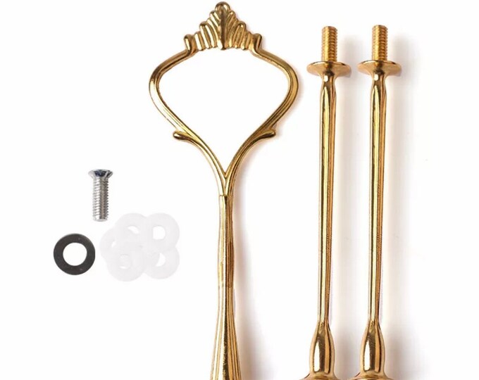 Gold Crown Cake Stand Handle 3 Tier Fitting Cake Stand Handle - Etsy