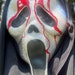 Bedazzled Scream Ghostface Mask With Knife - Etsy