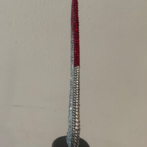 Bedazzled Scream Ghostface Mask With Knife - Etsy
