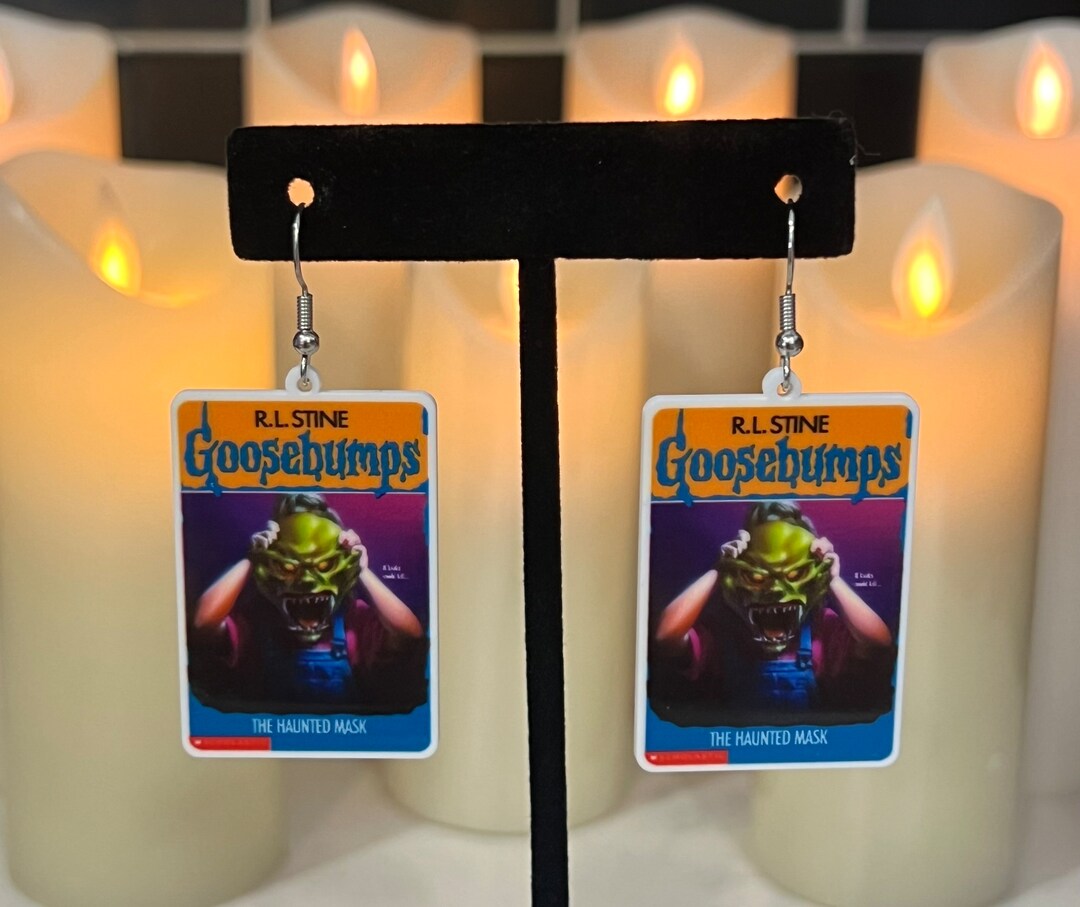 Goosebumps Books Inspired Halloween Horror Earrings - Etsy