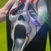 Bedazzled Scream Ghostface Mask With Knife - Etsy