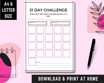 21 Day Challenge - Etsy