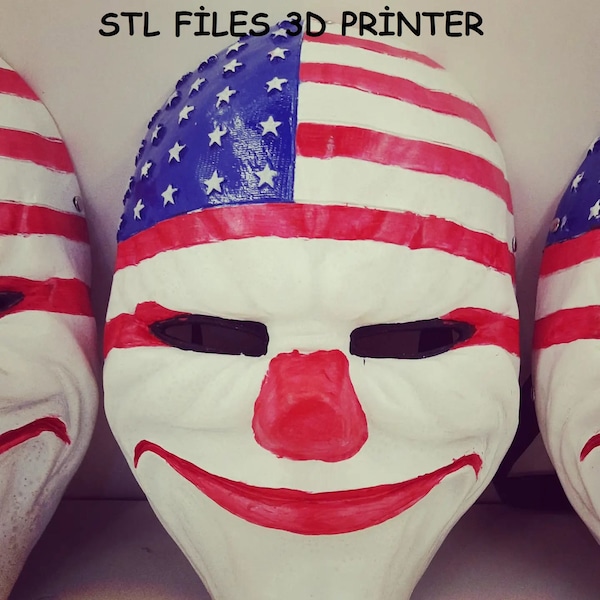 Payday 2 Mask - Etsy