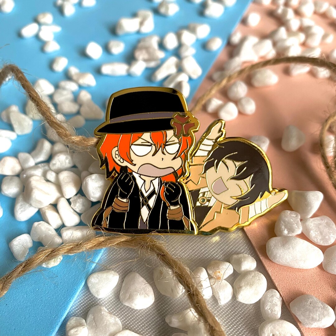BSD & JJK Spring Enamel Pin - Etsy