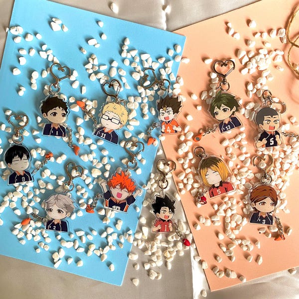 Haikyuu Keychain - Etsy