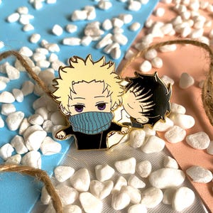 BSD & JJK Spring Enamel Pin - Etsy