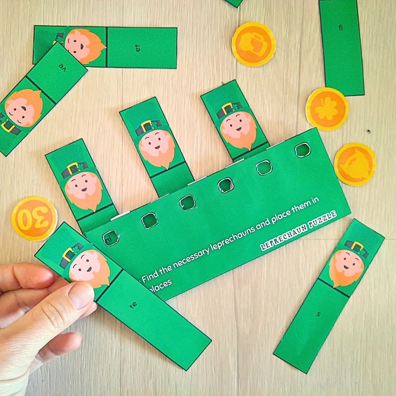 St Patrick Escape Room Difficult Escape With a Code Lock at Home Game ...