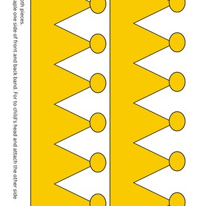 Printable Crown Coloring King Queen Hat Custom Paper Craft Royal ...