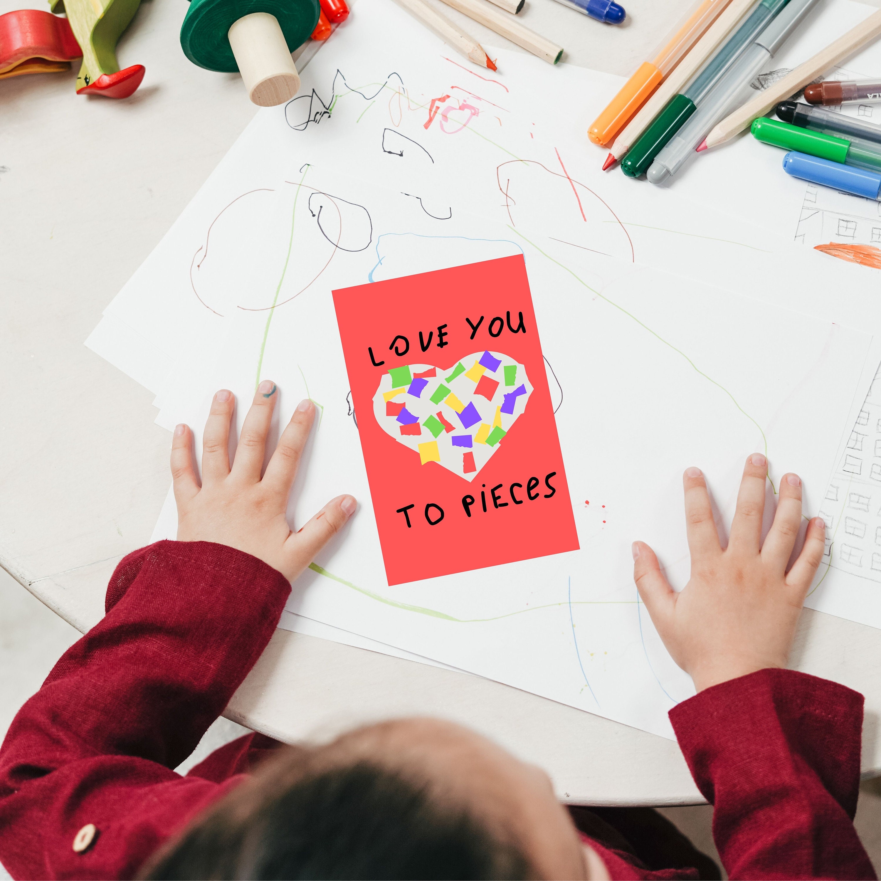 Printable Game Mother's Day Card Crafting Escape Room for Kids 6, 7, 8 ...