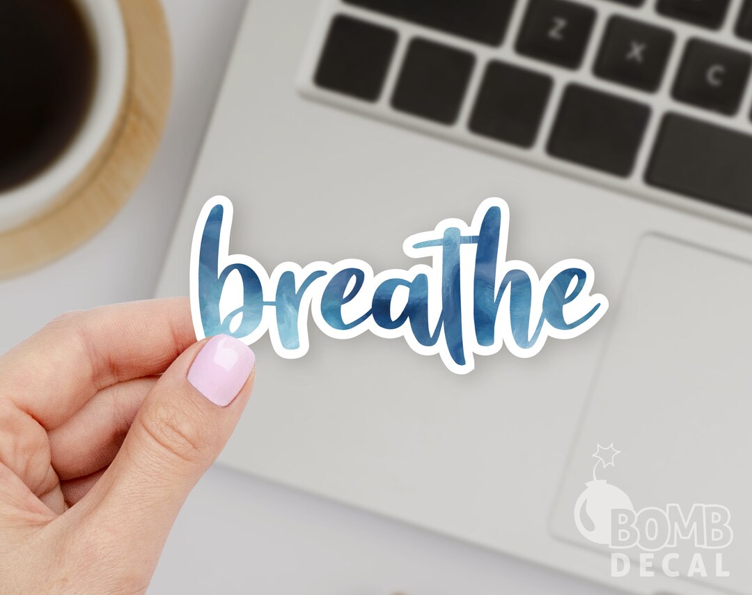 Breathe Sticker, Lungs Sticker, Air Sticker, Breathe Decal, Anatomical ...