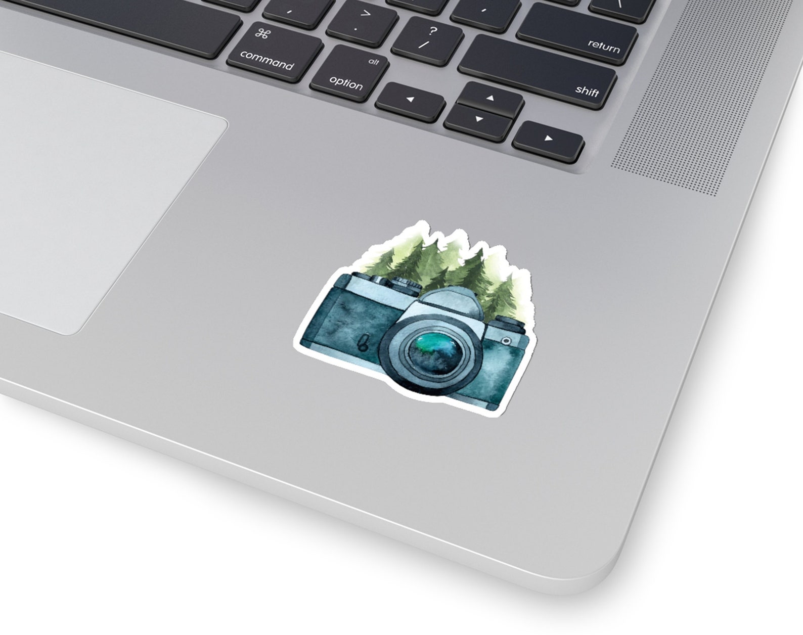 Camera Forest Sticker Camera Sticker Forest Sticker - Etsy