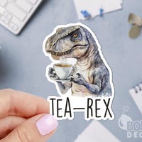 Tea Rex - Etsy