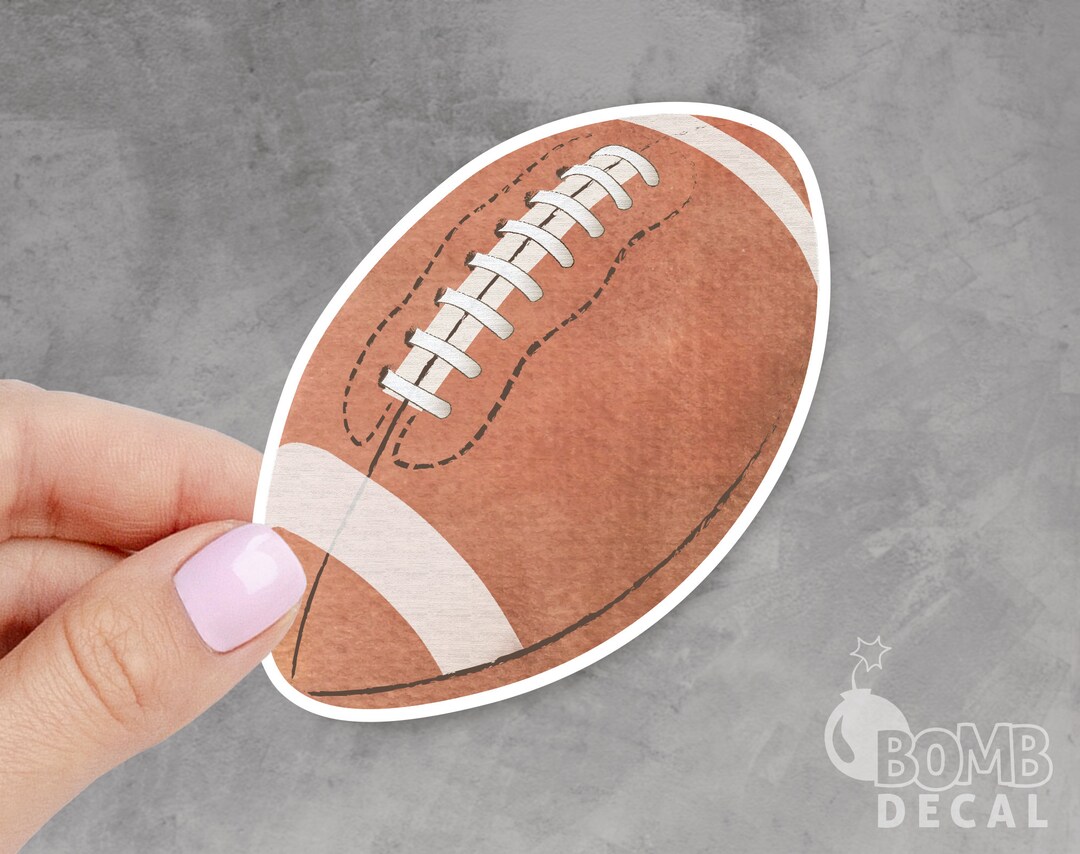 Football Ball Sticker, Football Sticker, Ball Sticker, American ...