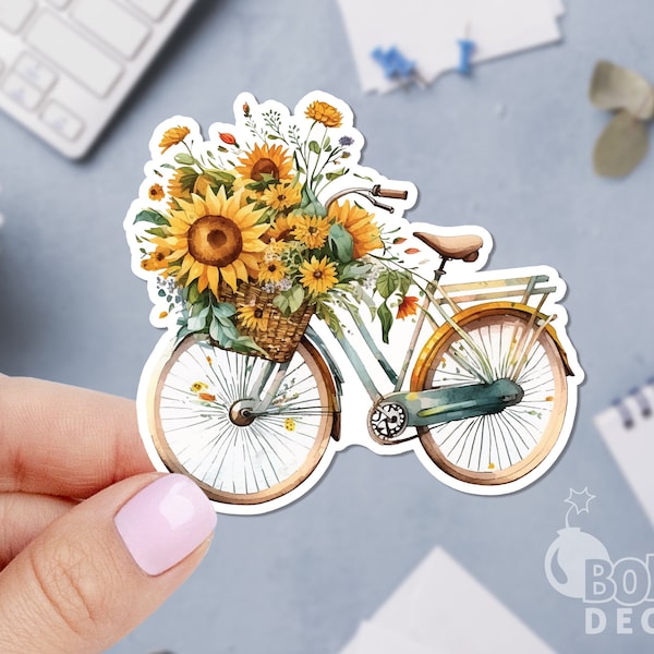 Bicycle Stickers - Etsy