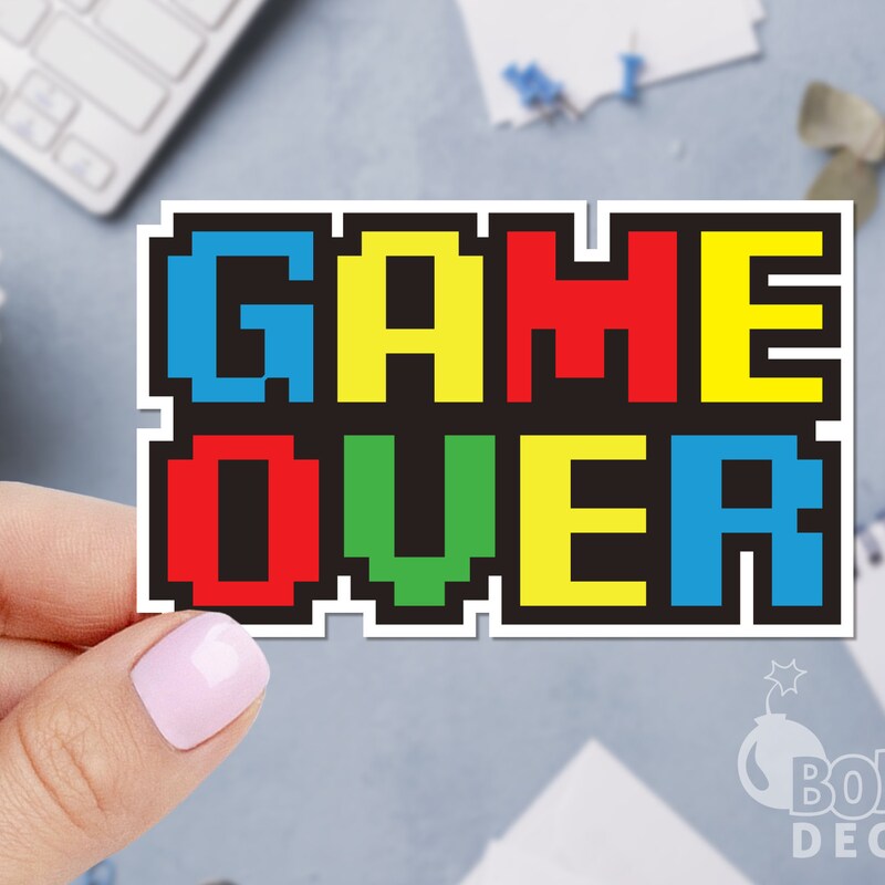 Retro Game Stickers - Etsy