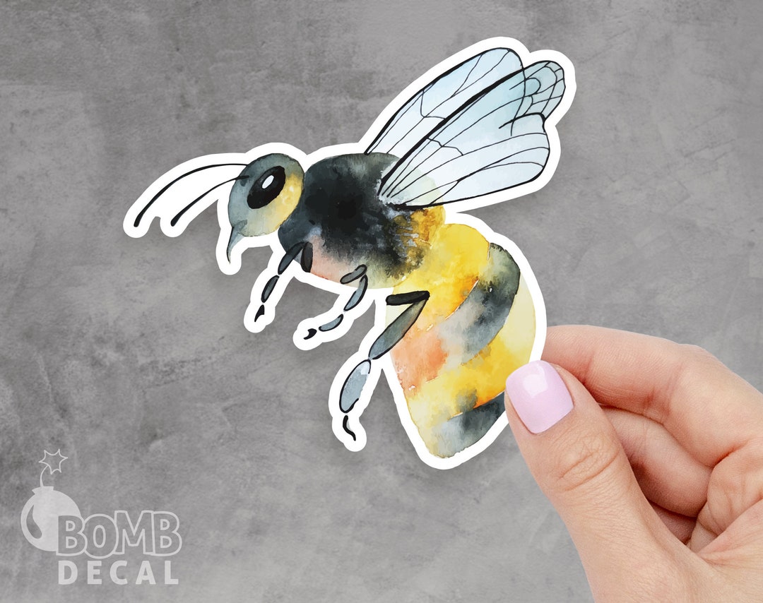 Bee Sticker, Save the Bees Sticker, Insect Sticker, Honey Sticker ...