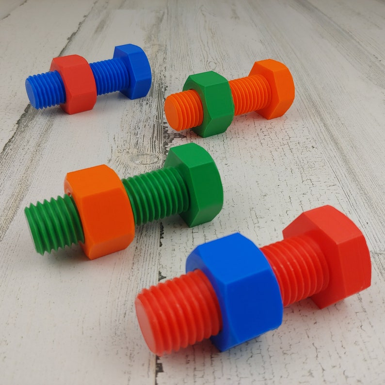 3D Printed Manipulatives Set of 4 - Etsy