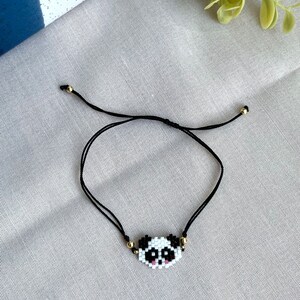 Panda Bracelet, Cute Couples Miyuki Beaded Bracelets, Dainty Animal ...