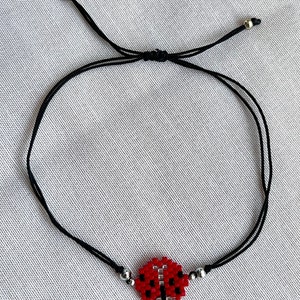 Ladybug Bracelet, Fidget Miyuki Beaded Bracelets, Miraculous Ladybug ...