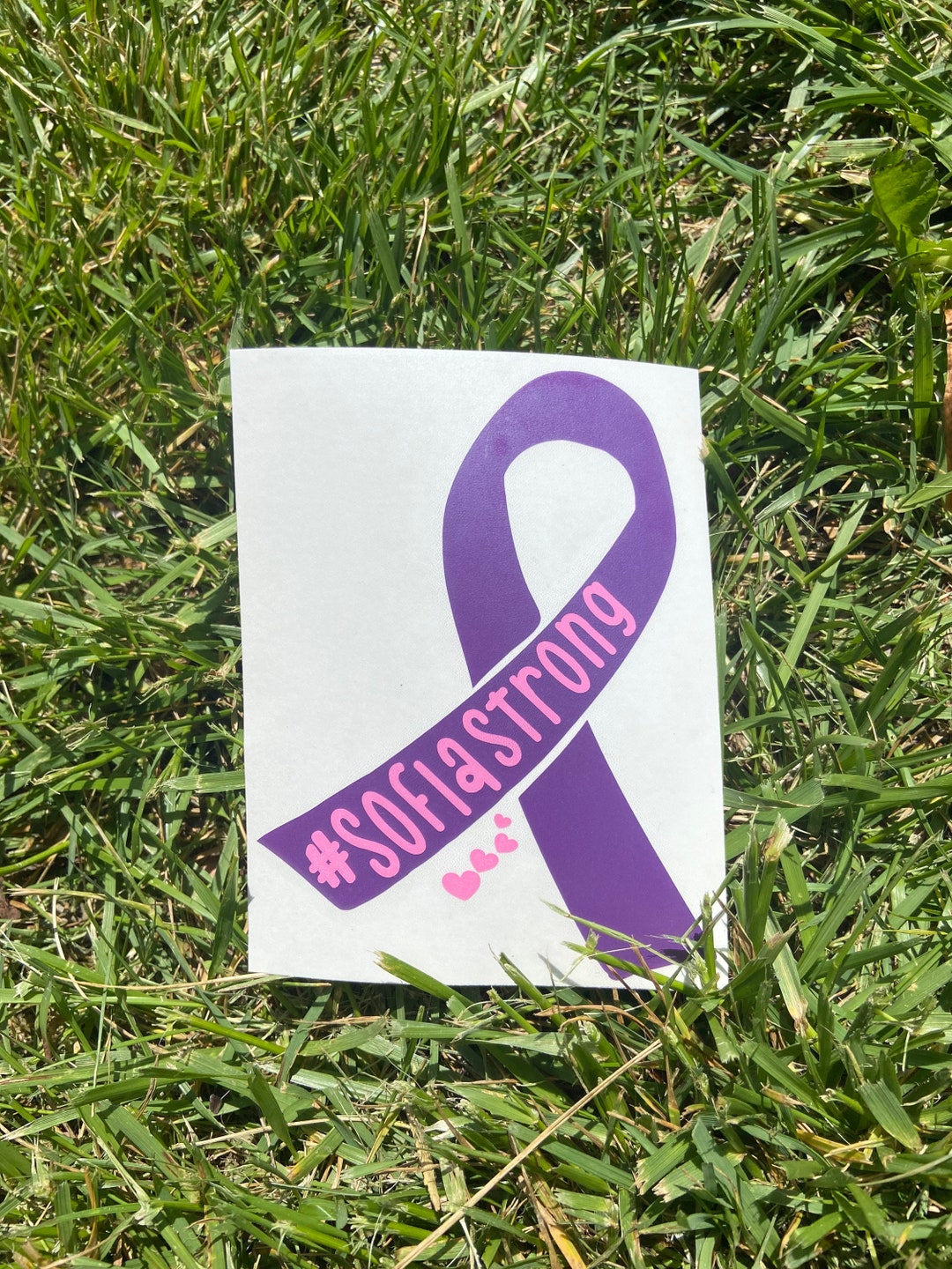 Sofia Strong Car Decal - Etsy