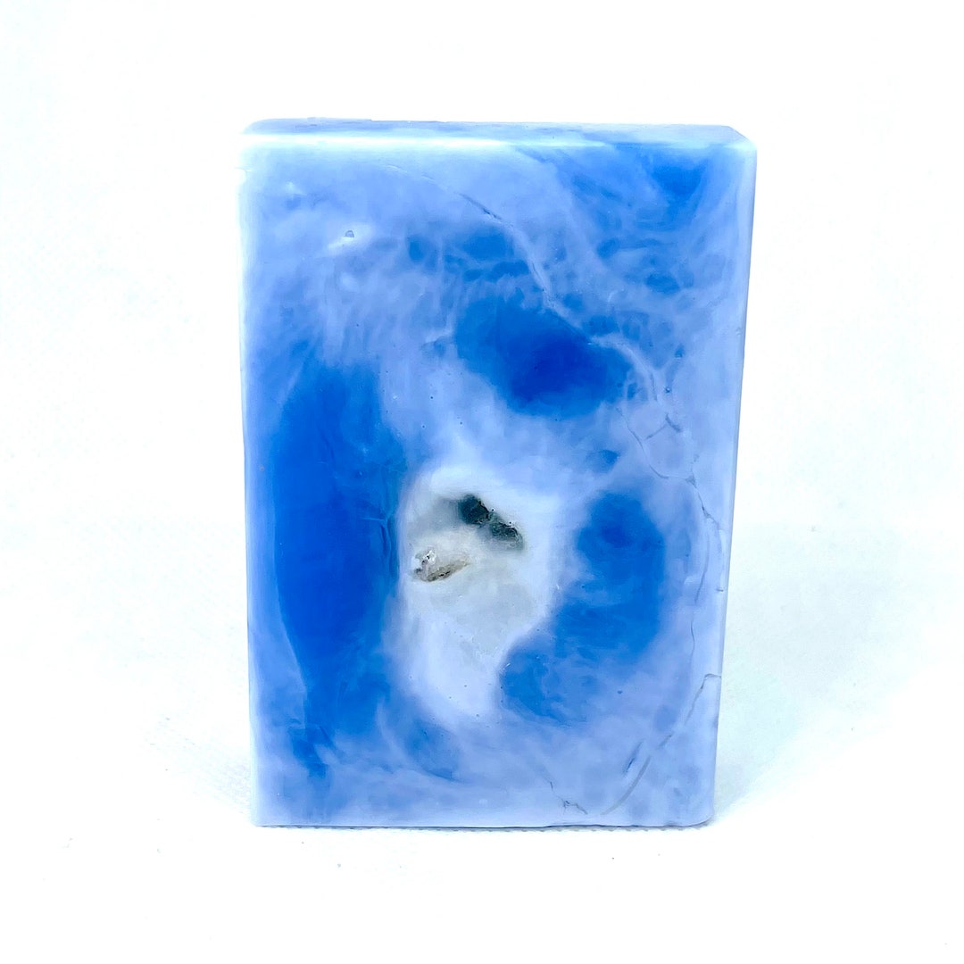 Third-eye Gem Soap 4oz Crystal Infused Soap Sodalite - Etsy