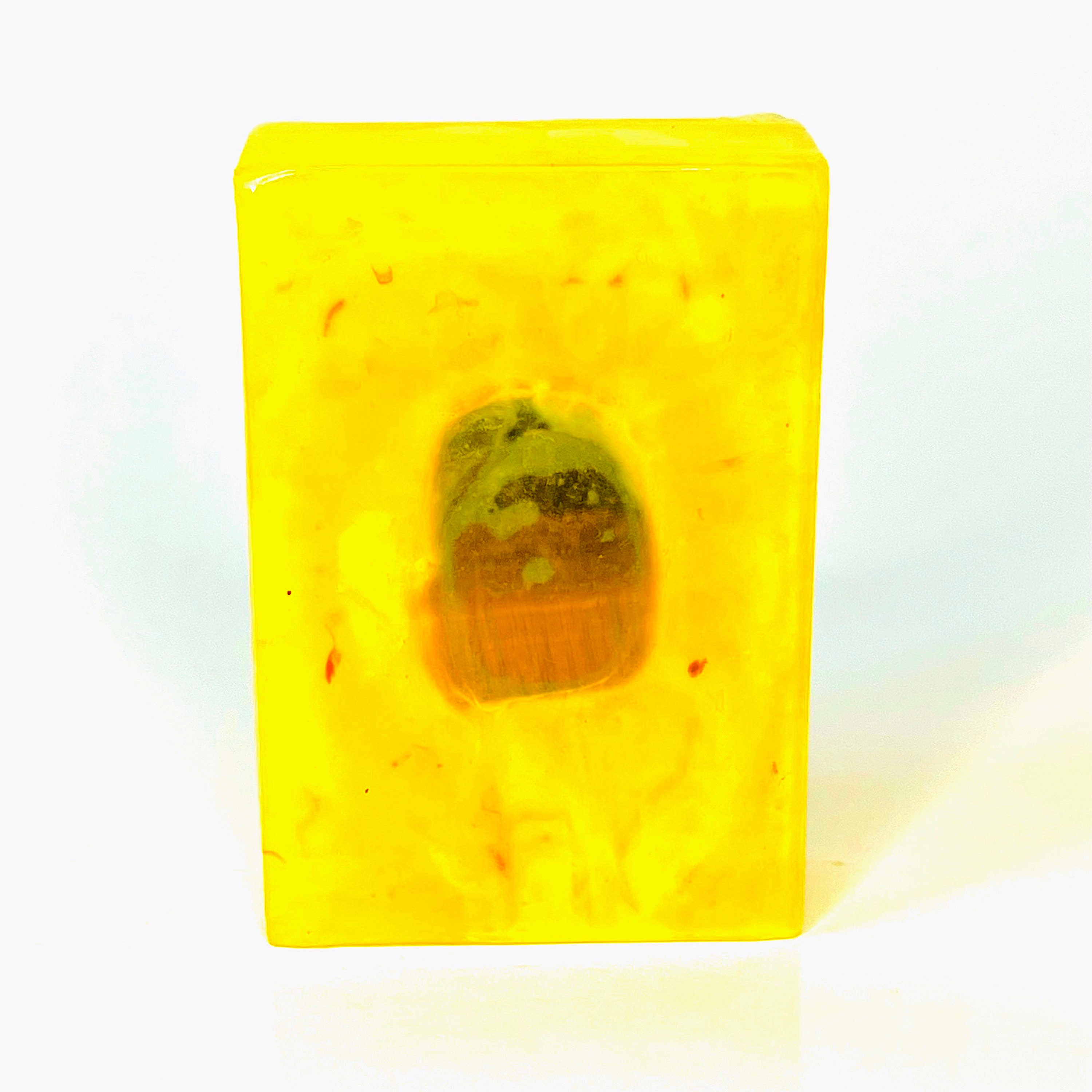 Solar Plexus Chakra Gem Soap 4oz Crystal Infused Soap - Etsy