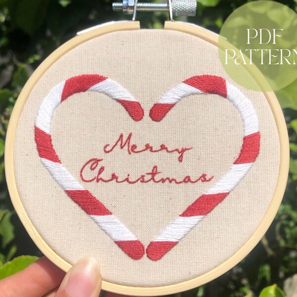 Mini Embroidery Hoop Car Charms Pattern Digital Download Pattern Paint ...