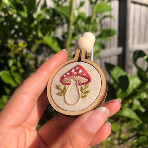 Mini Embroidery Hoop Car Charms Pattern | Digital Download Pattern ...