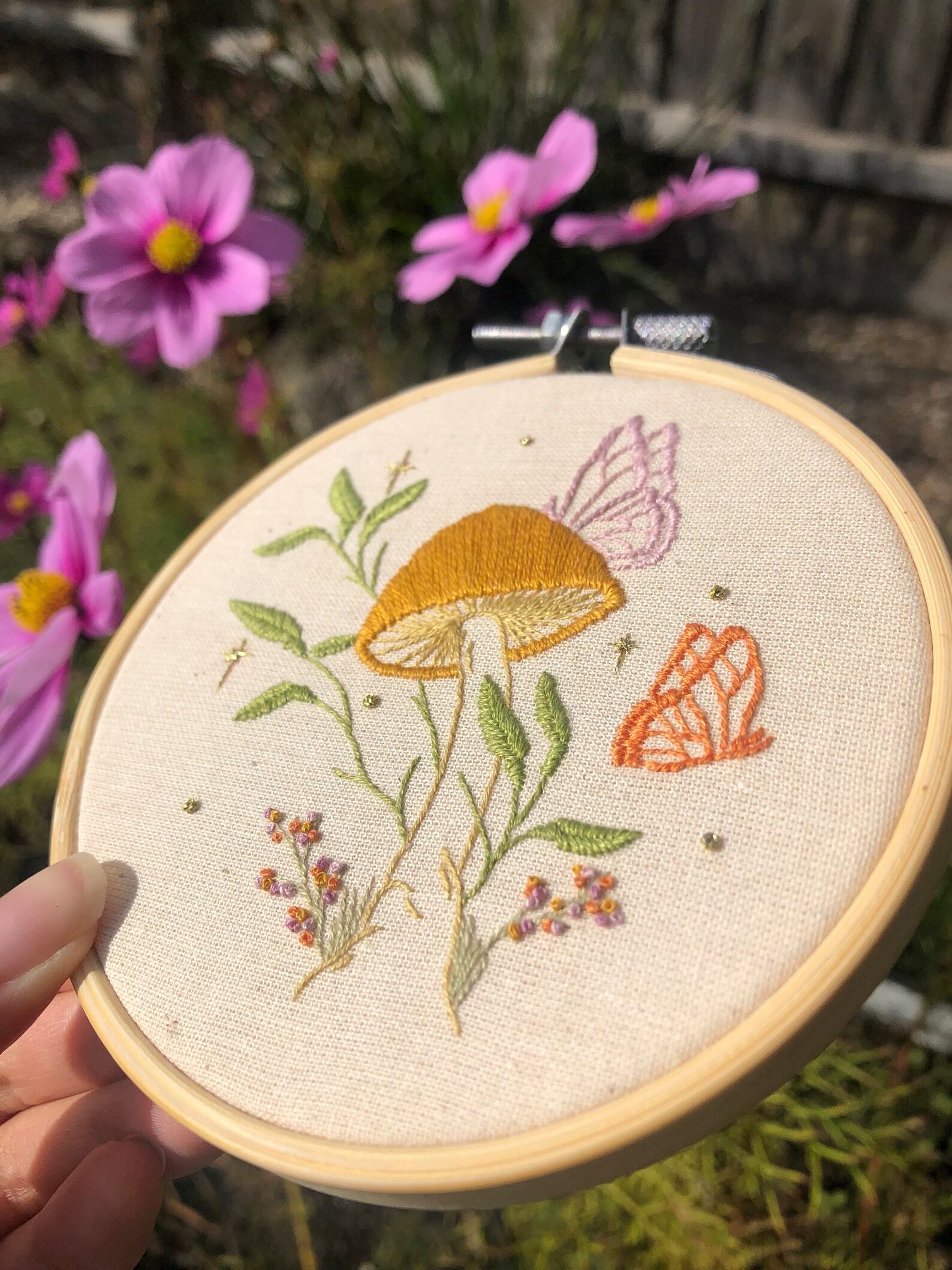 Fairy Garden Hand Embroidery Pattern Digital Download Pattern Paint ...