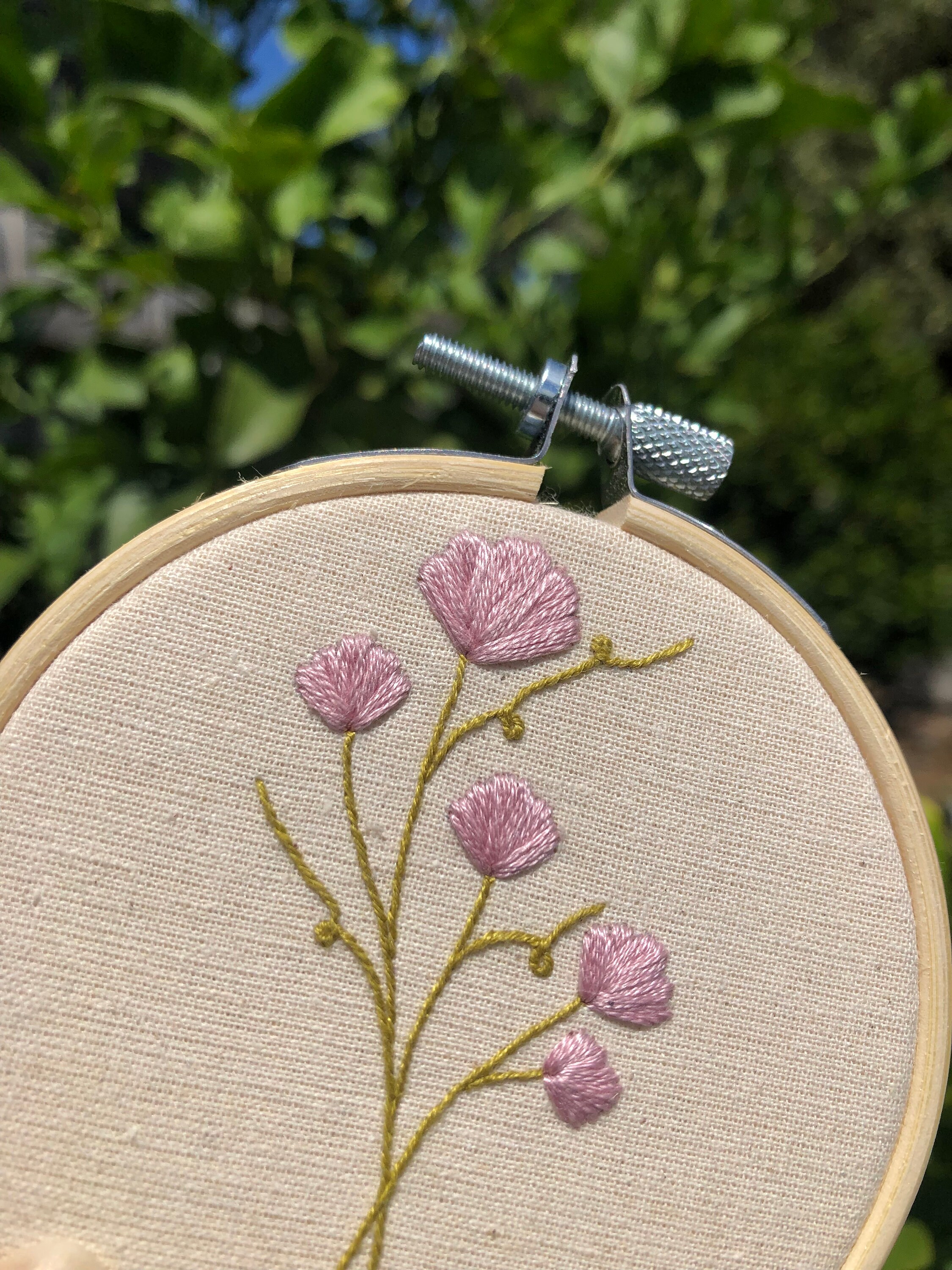 Sweet Pea Embroidery Pattern Digital Download Pattern Paint With ...