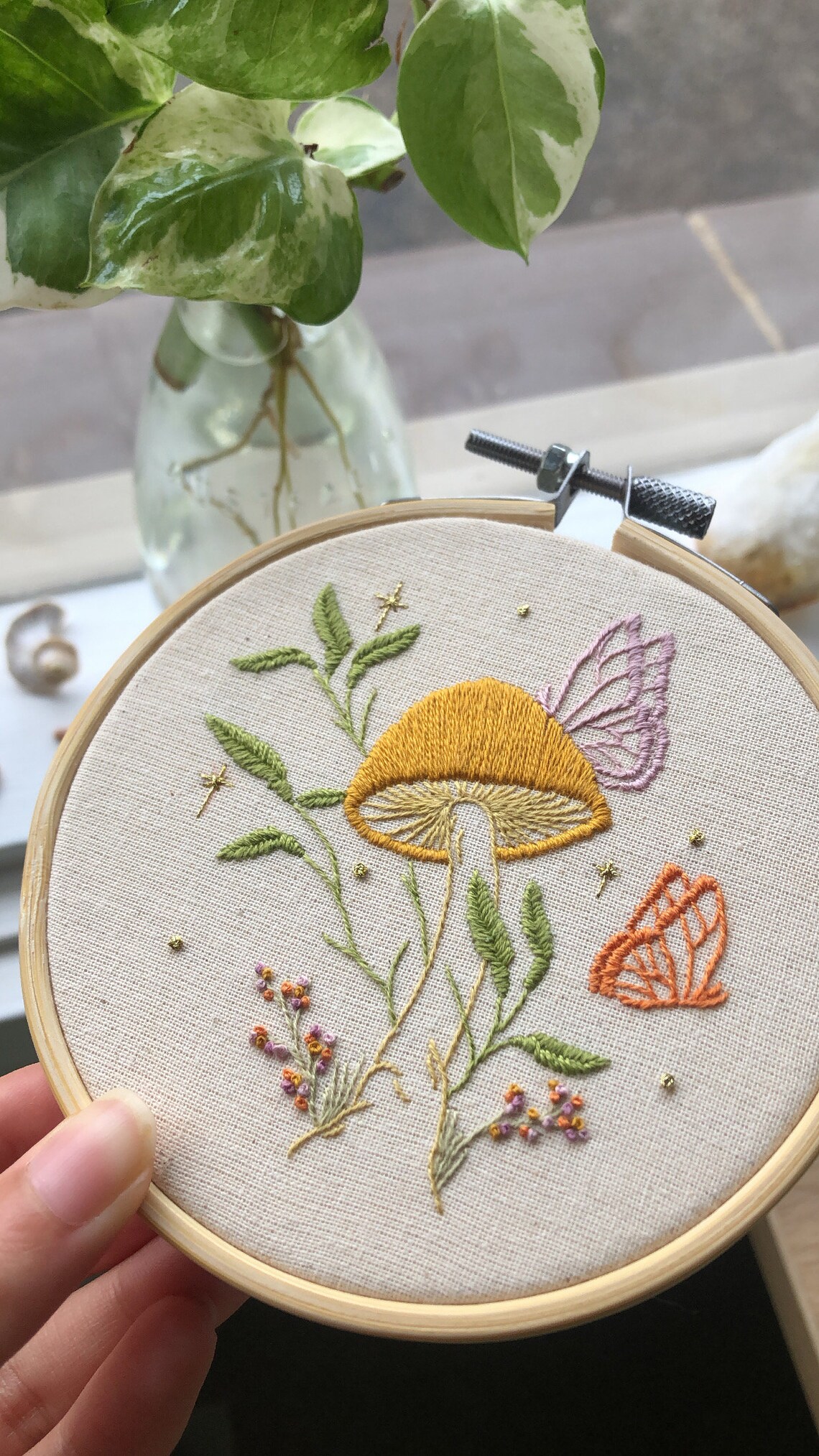 Fairy Garden Hand Embroidery Pattern Digital Download Pattern Paint ...