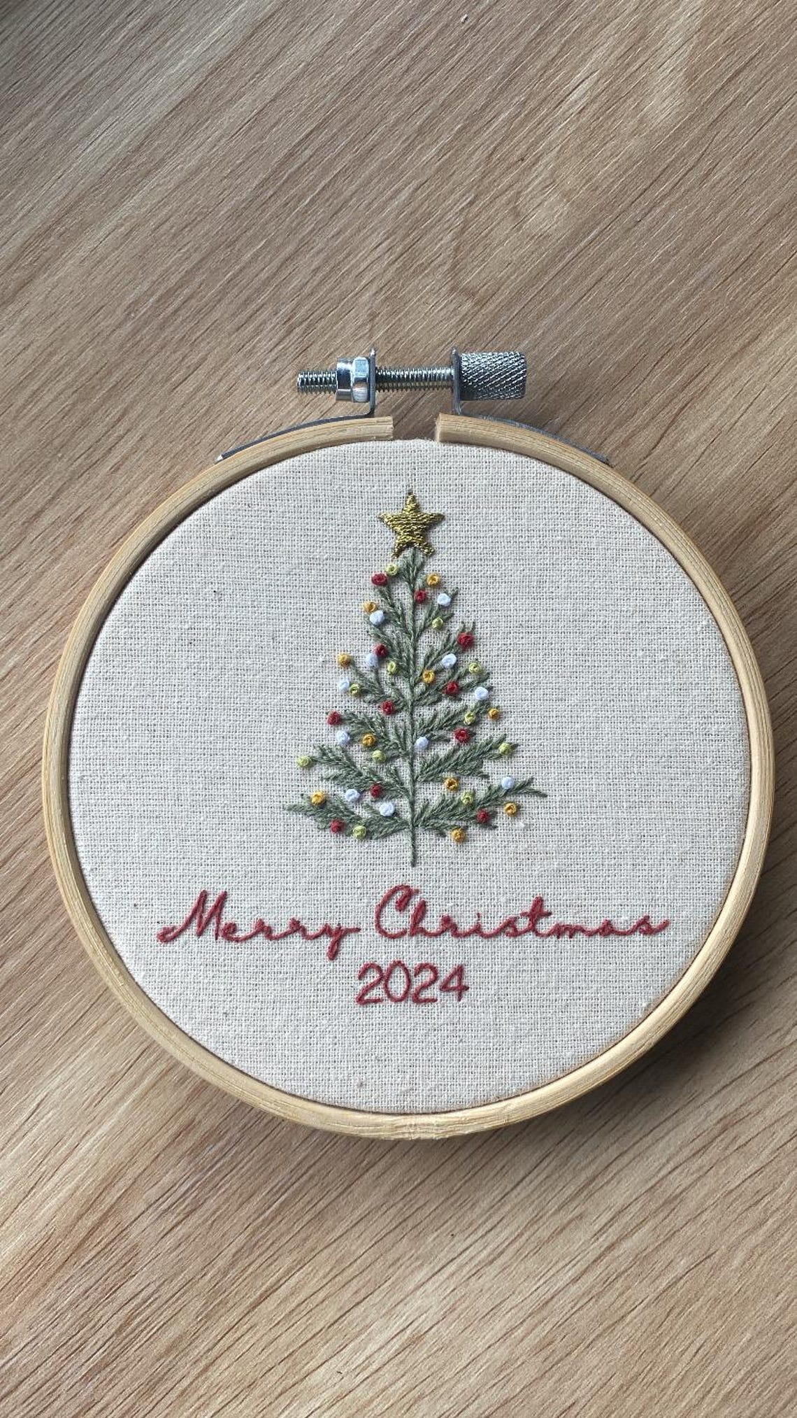 Christmas Tree Embroidery Pattern | Digital Download Pattern | Paint ...