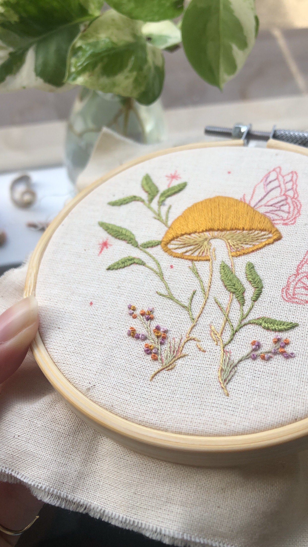 Fairy Garden Hand Embroidery Pattern Digital Download Pattern Paint ...