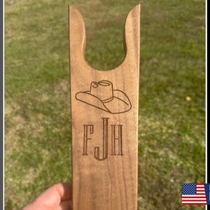 Western Gift Idea Personalized Boot Jack for Cowboys and Rodeo ...